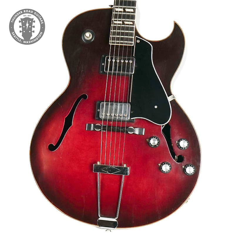1960 Gibson ES-175 Red Burst Refin | Reverb
