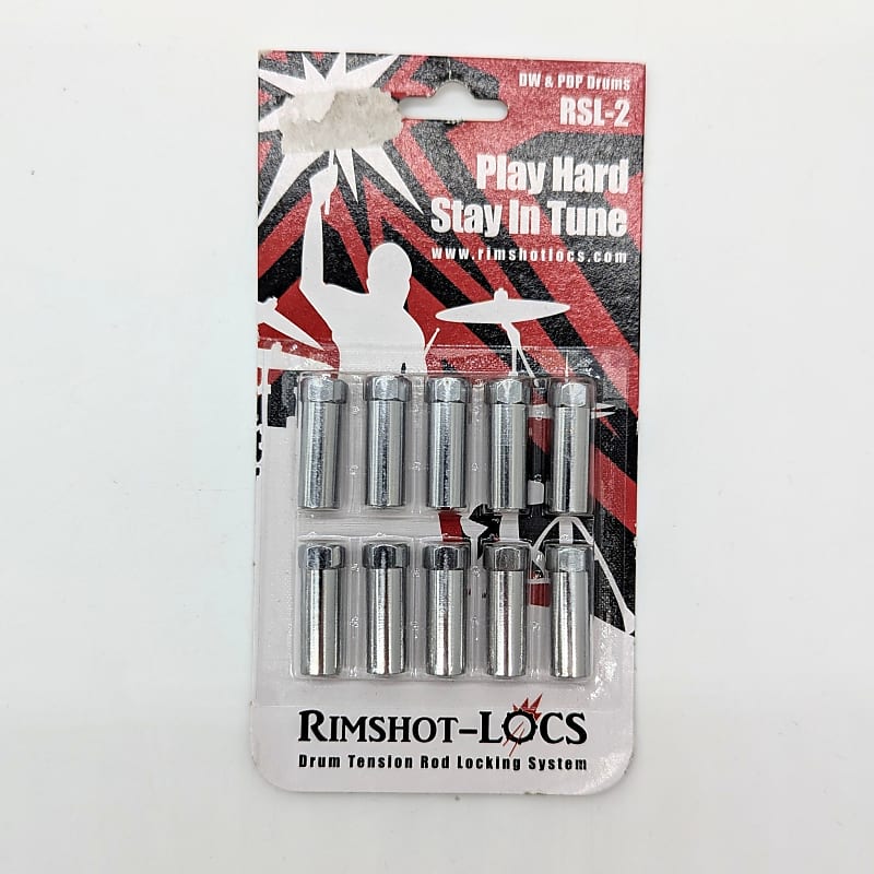 Rimshot-Locs 10-Pack (DW & PDP Drums) RSL-2-DW | Reverb