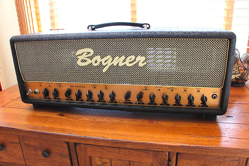 Bogner 20th Anniversary Ecstasy 101A Black/Gold | Reverb