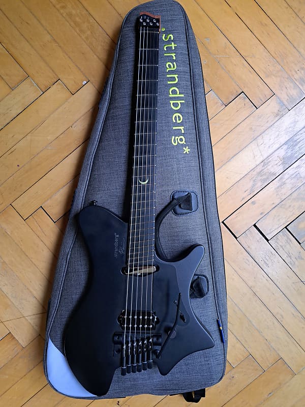 Strandberg Guitars Sälen NX 6 Tremolo Plini Edition Black | Reverb