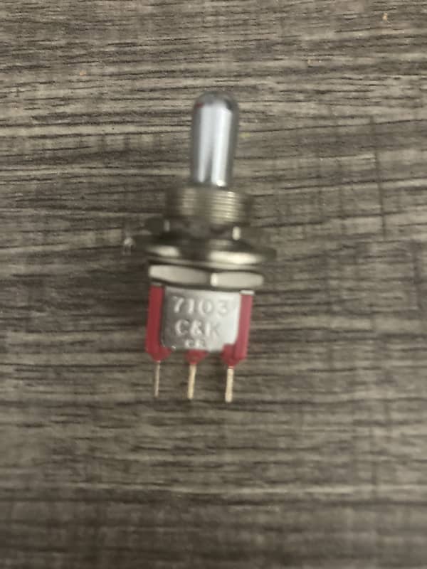 Parker 3 position switch c&k 7103 2011 - On off on | Reverb