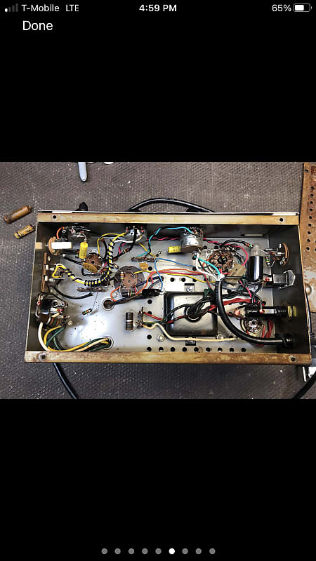 Blues Harp Amp Masco-Fanon PA head modded for blues harp or | Reverb