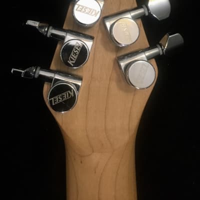 Carvin/Kiesel C66 Contour Lava Caliburst AAA Flame Top Guitar | Reverb