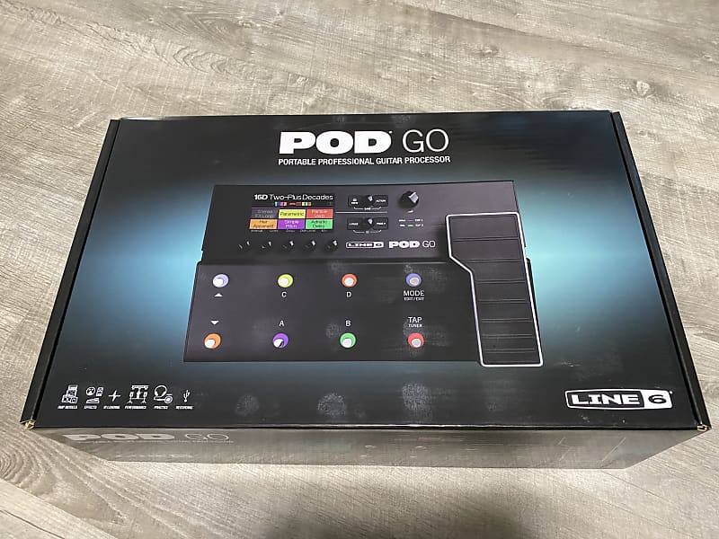 Line 6 POD GO Guitar Amp, Cabinet, and Effects Modeler w/ HX | Reverb