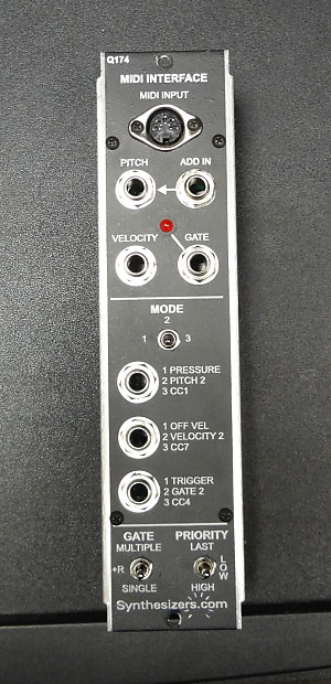 Synthesizers.com Q174 Midi Interface MU format | Reverb