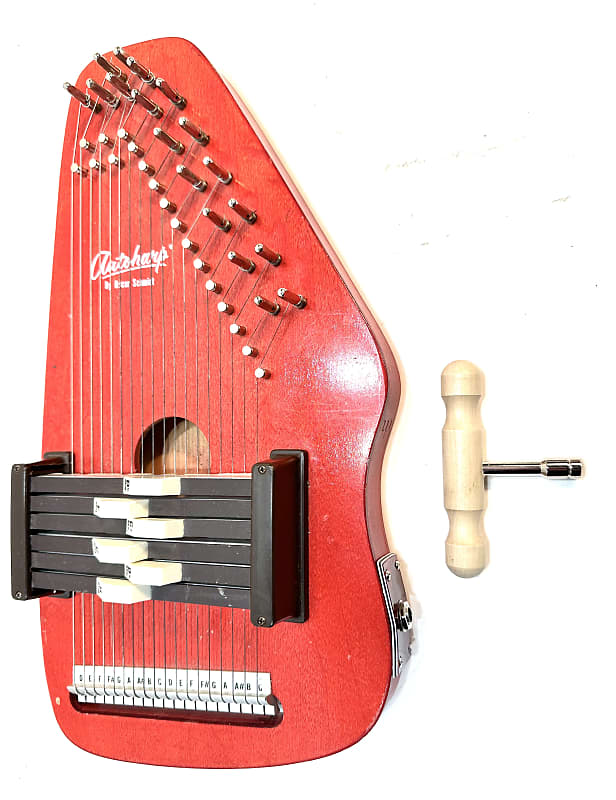 Electric Oscar Schmidt mini autoharp modified and electrified | Reverb