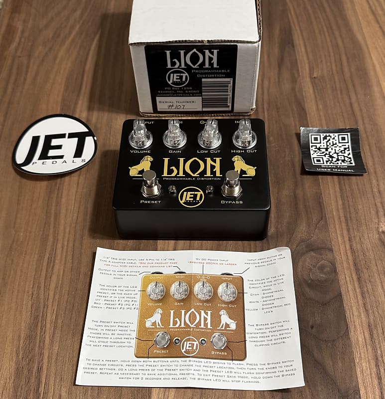 JET Lion 2024 - Black | Reverb