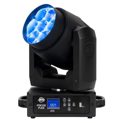 ADJ FOCUS-FLEX Moving Head RGBW LED Pixel Wash Light with | Reverb