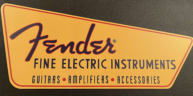 Fender Fender Vintage Guitar Shop Sign 1990’s 1990’s | Reverb
