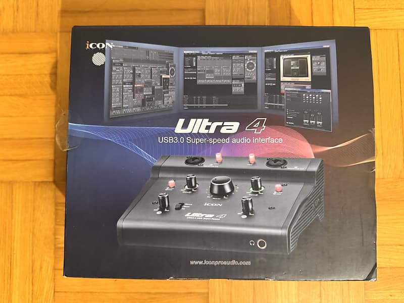 Icon Pro Audio Ultra 4 USB Audio Interface 24/192 | Reverb
