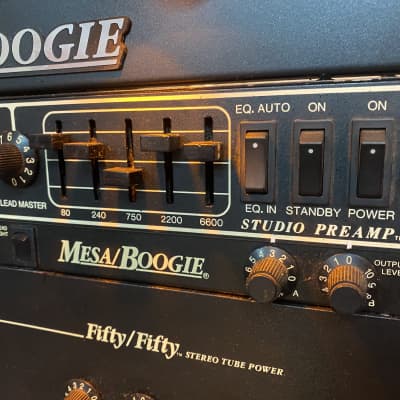 Mesa Boogie Studio Preamp + Power Amp 50/50 + Furman M-10Lx + | Reverb
