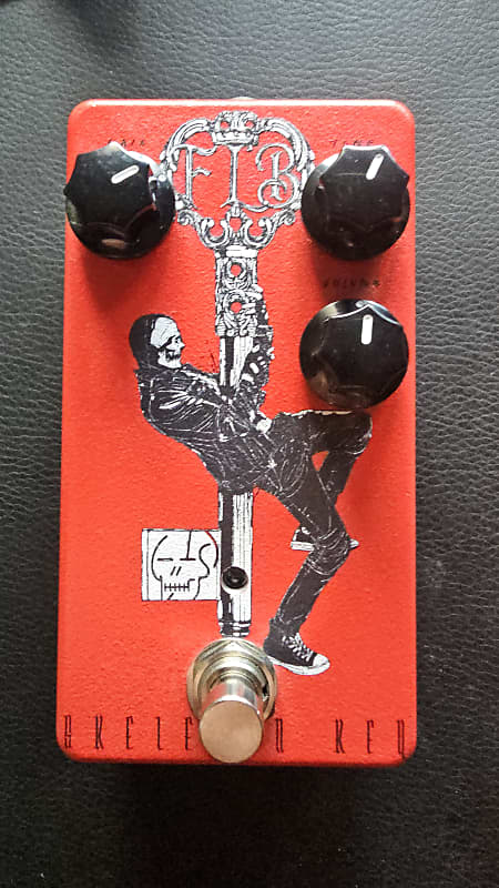 Funny little boxes Skeleton Key pedal 2024 - Red | Reverb