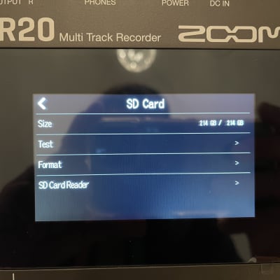 Zoom R20 Multi-Track Recorder Bundle with Never Used Shure | Reverb