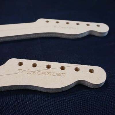 Telecaster Neck Template ~ CNC 1/2" MDF ~ Guitar Router | Reverb