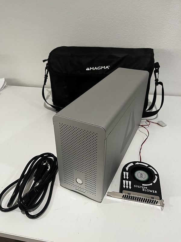 Magma Thunderbolt 3 expansion chassis 2020 - Silver | Reverb