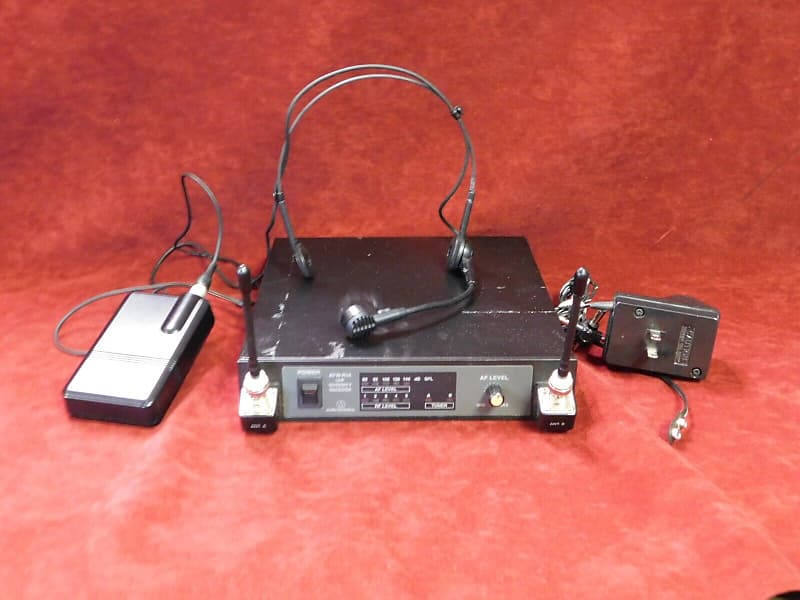 Audio-Technica ATW-R14 Wireless Headset Microphone with ATM75 | Reverb