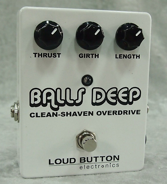 NEW! Loud Button Balls Deep overdrive pedal | Reverb