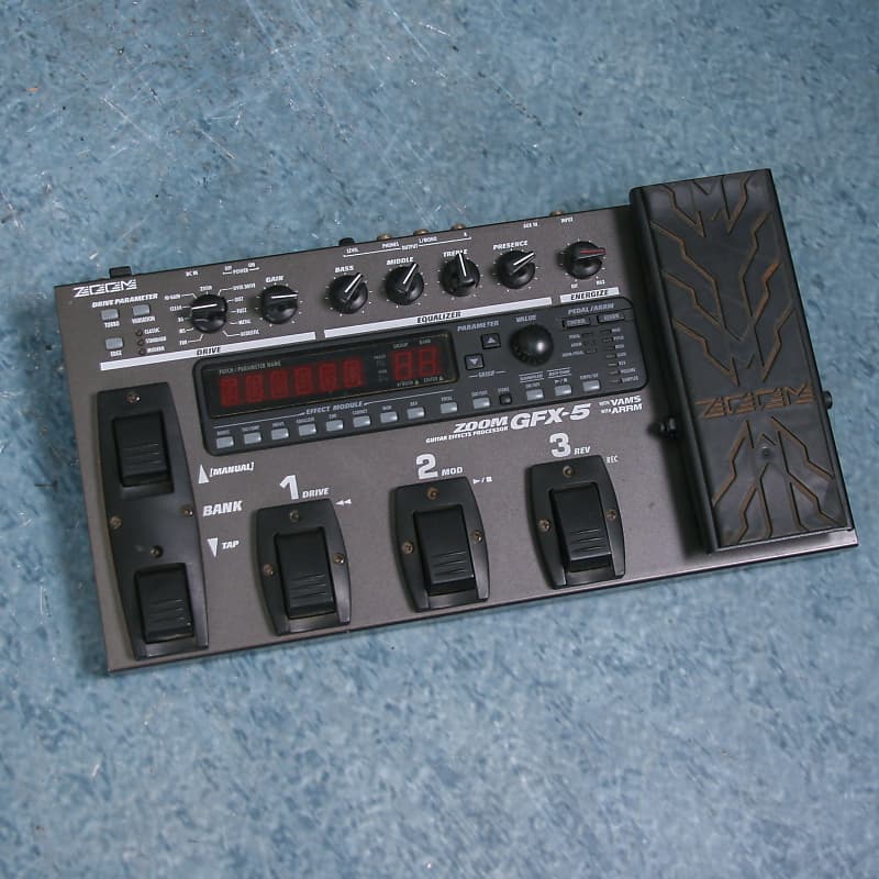 Zoom GFX-5 Guitar Multi Effects Processor Pedal - Preowned | Reverb