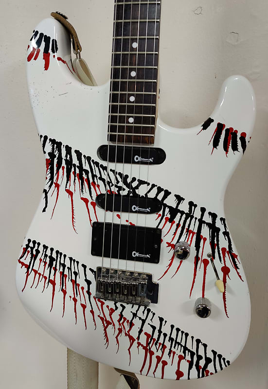 Charvel Charvette 200 80s Road Kill Splatter MIJ | Reverb
