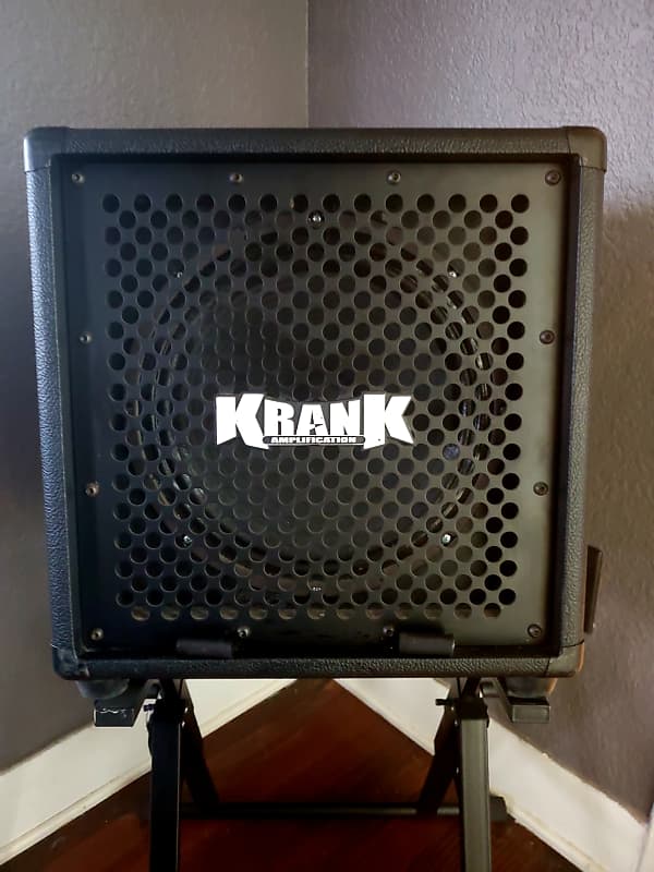 Krank Rev Jr 1×12 Extension Speaker Cabinet Black | Reverb