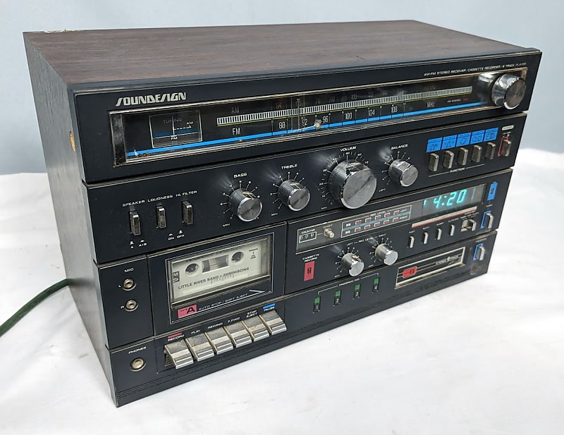Vintage Soundesign Compact System Model 5958 AM/FM Stereo | Reverb