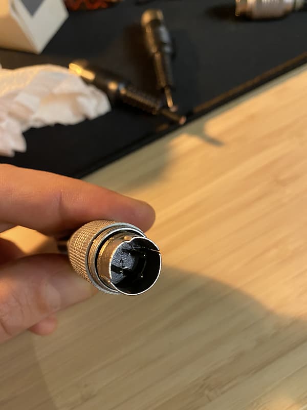 1972 Tuchel 3PIN Male Connector | Reverb