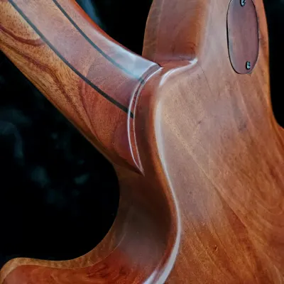 SJ Custom Guitars, Hollowbody,Flame Mango Top, Mahogany Back, | Reverb