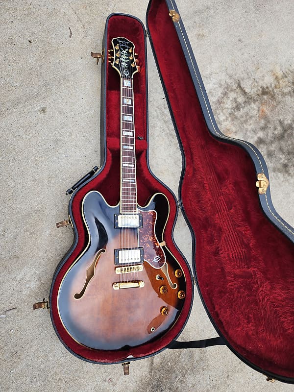 Epiphone ES-335 copy 1990's - Tobacco Sunburst | Reverb