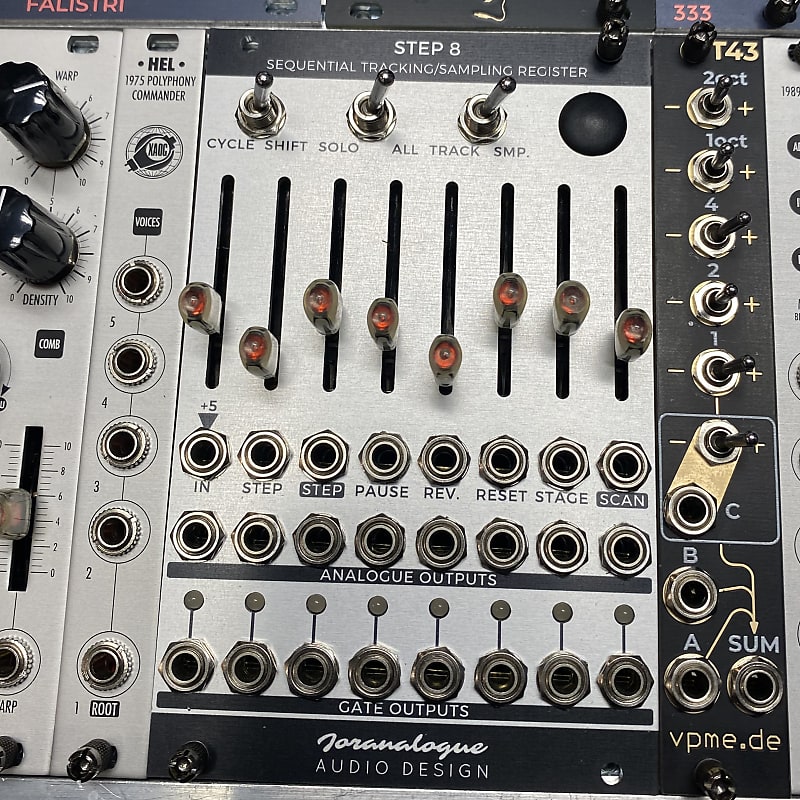 Joranalogue Step 8 Sequencer Shift Register Reverb
