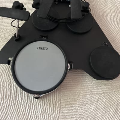 Lekato Mini Electronic Drum Kit CPD-1000 2023 - Black | Reverb