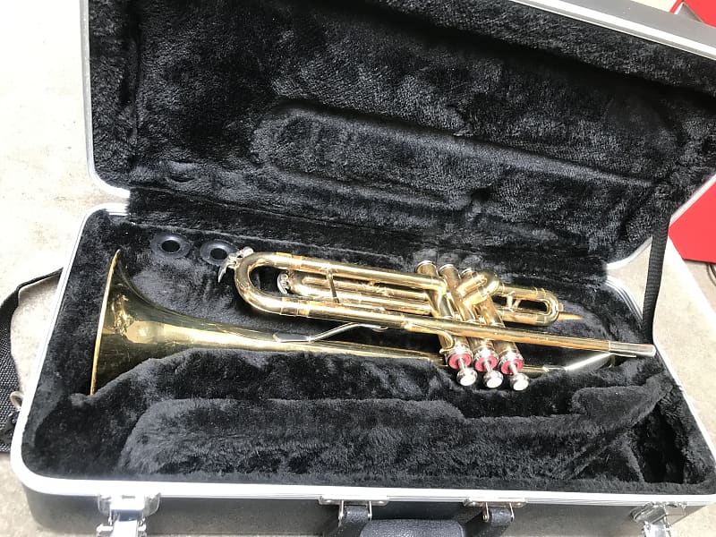 King Tempo Trumpet 600 1929 - Gold Laquer | Reverb