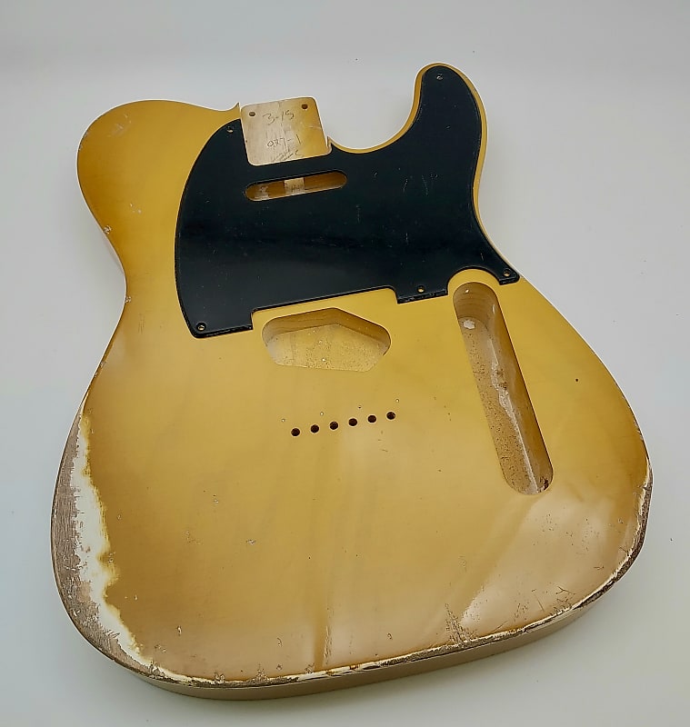 4lbs 1oz BloomDoom Nitro Lacquer Aged Relic Butterscotch | Reverb