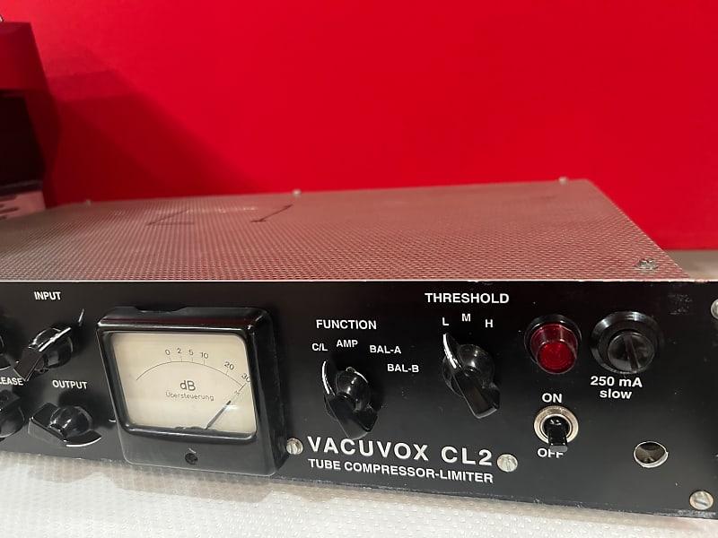 Rare Vacuvox CL2 Tube Compressor / Limiter Rhode and Schwarz | Reverb