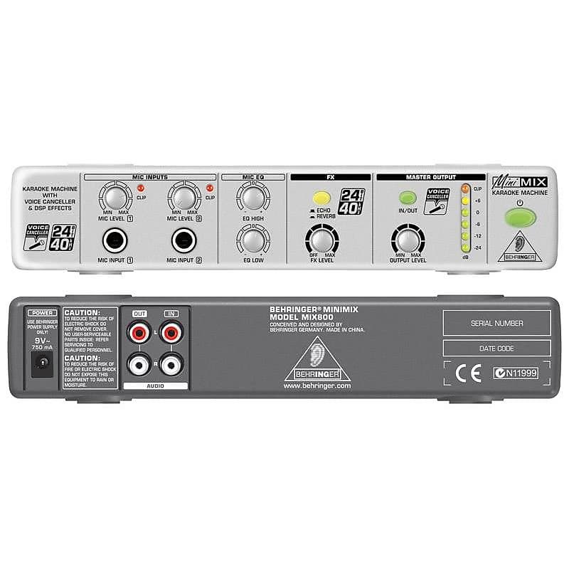 Behringer MIX800 Minimixer | Reverb