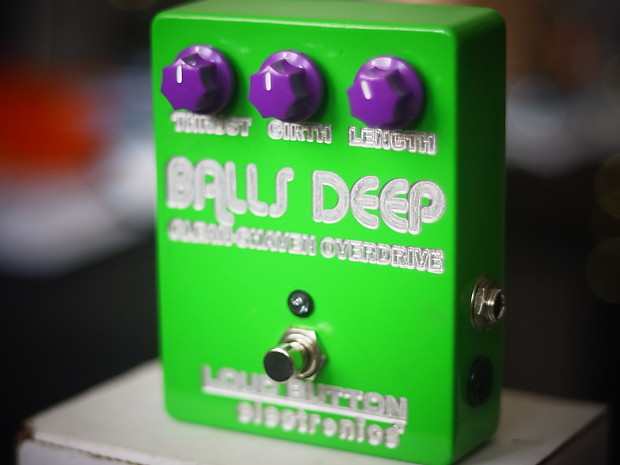 Loud Button Electronics Balls Deep Overdrive Distortion | Reverb UK