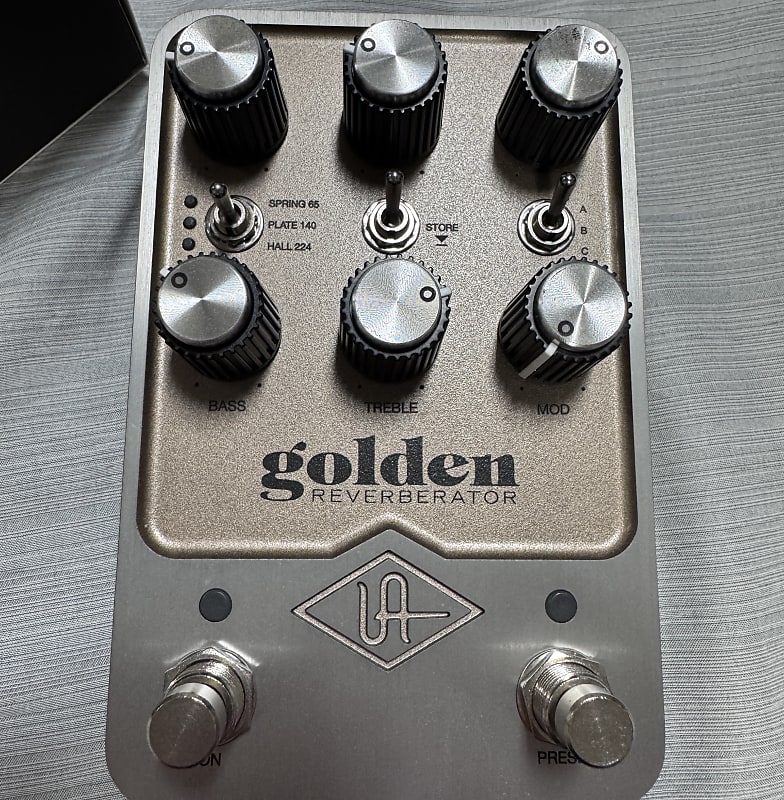 Universal Audio Golden Reverberator 2021 - Present - Gold | Reverb