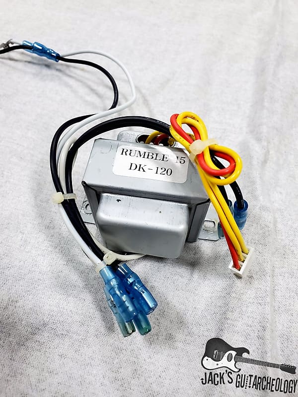 Fender Rumble 15 DK-120 Bass Amp Transformer (2000s, Chrome) | Reverb