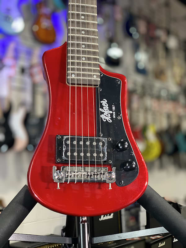 Hofner Shorty HCT-SH Travel Size Guitar *FREE PLEK WITH | Reverb