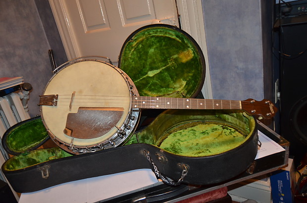 bacon peerless tenor banjo approx 1920s | Reverb