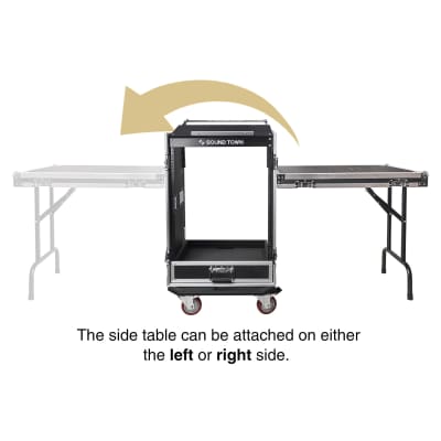 MR-DR16UT | 16U PA DJ Pro Audio Rack/Road ATA Case w/ 2U | Reverb