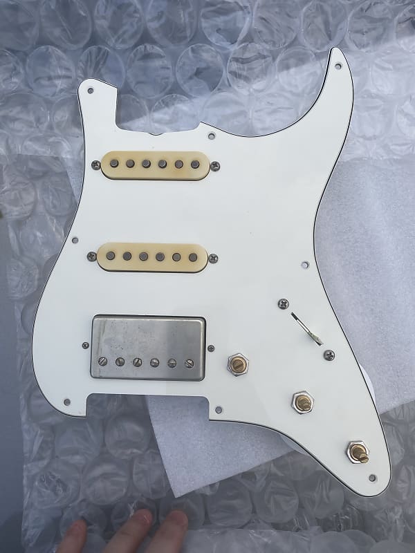 Custom Stratocaster loaded pickguard | Reverb