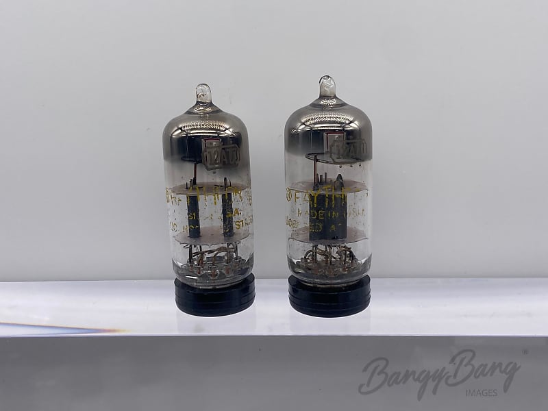 Matched Pair Raytheon 12AT7/ECC81 Dual Triode Guitar Amp. | Reverb UK