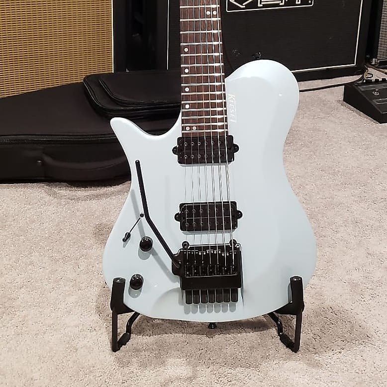 Left Handed Kiesel Zeus 7 String Headless | Reverb