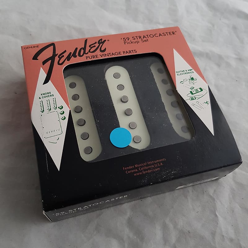 Fender Custom Shop 59 Stratocaster Pickup Set | Reverb