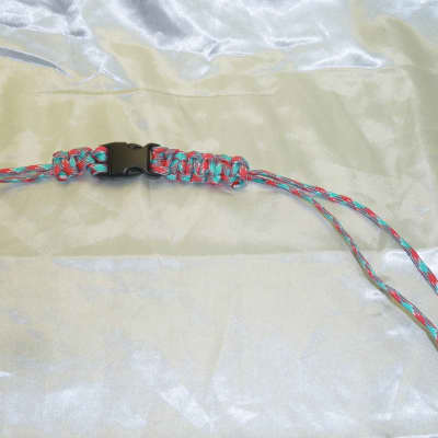 Fret Knot Strap Connector 2024 - Red/Blue | Reverb