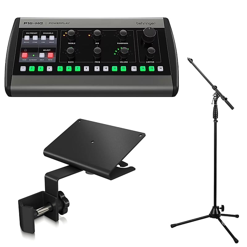 Behringer Powerplay 16 P16-M 16-Channel Digital Personal | Reverb