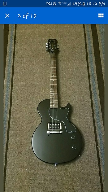 Epiphone Les Paul Jr Black | Reverb