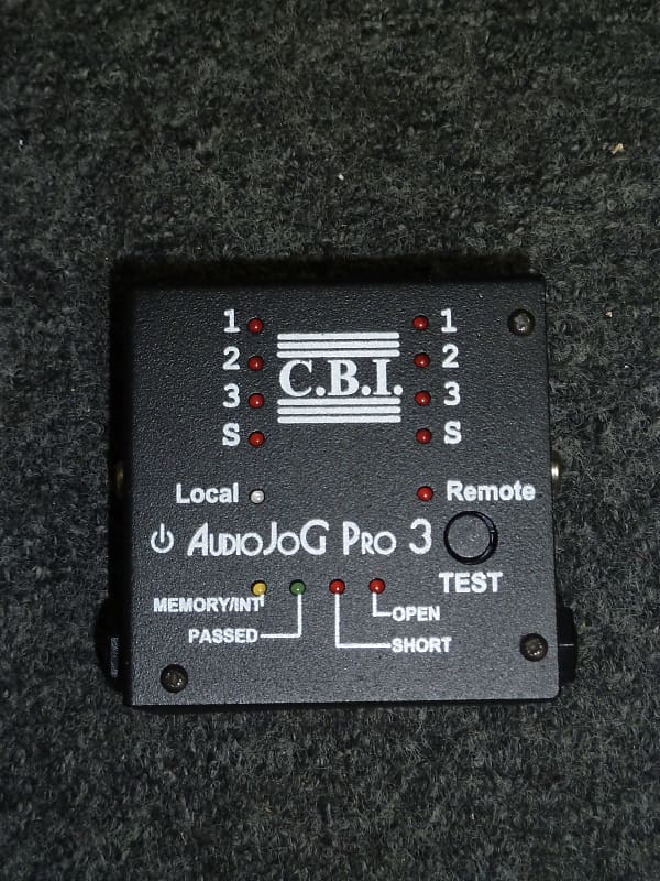 CBI Cables AudioJoG Pro e Cable Tester | Reverb