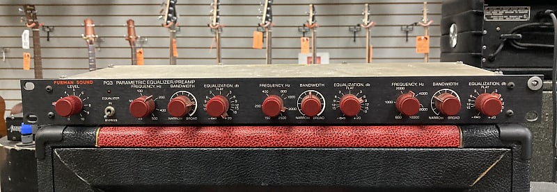 Furman PQ3 Parametric EQ | Reverb