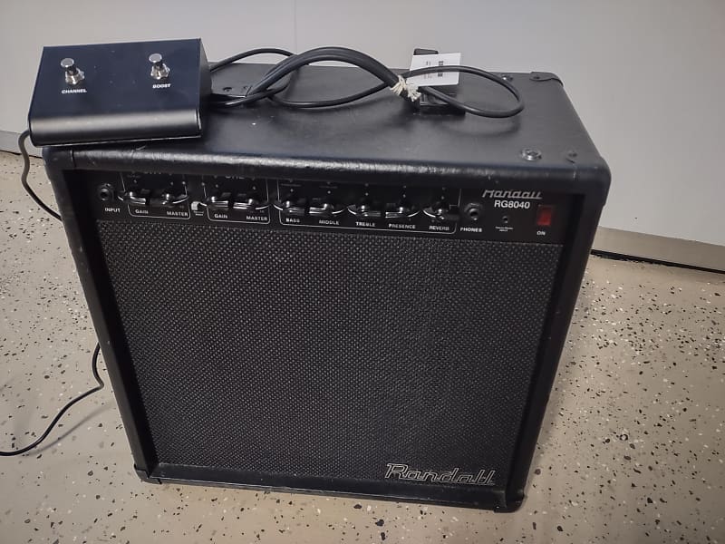 Randall RG8040 2-Channel 80-Watt 1x12" Solid State Guitar | Reverb